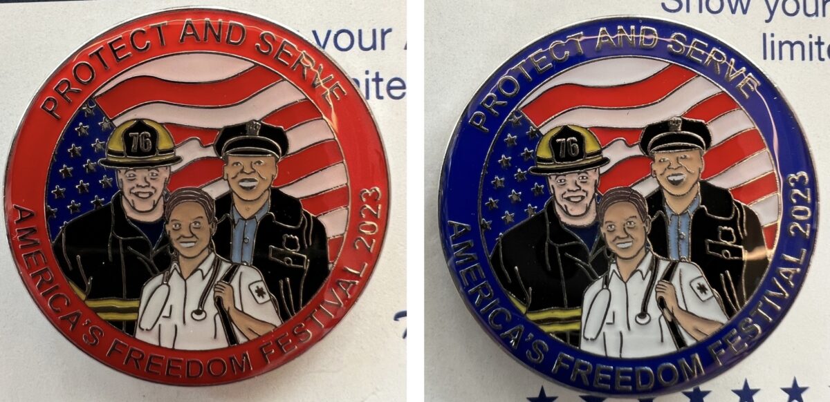 Freedom Festival collectible pins honor first responders | News, Sports ...